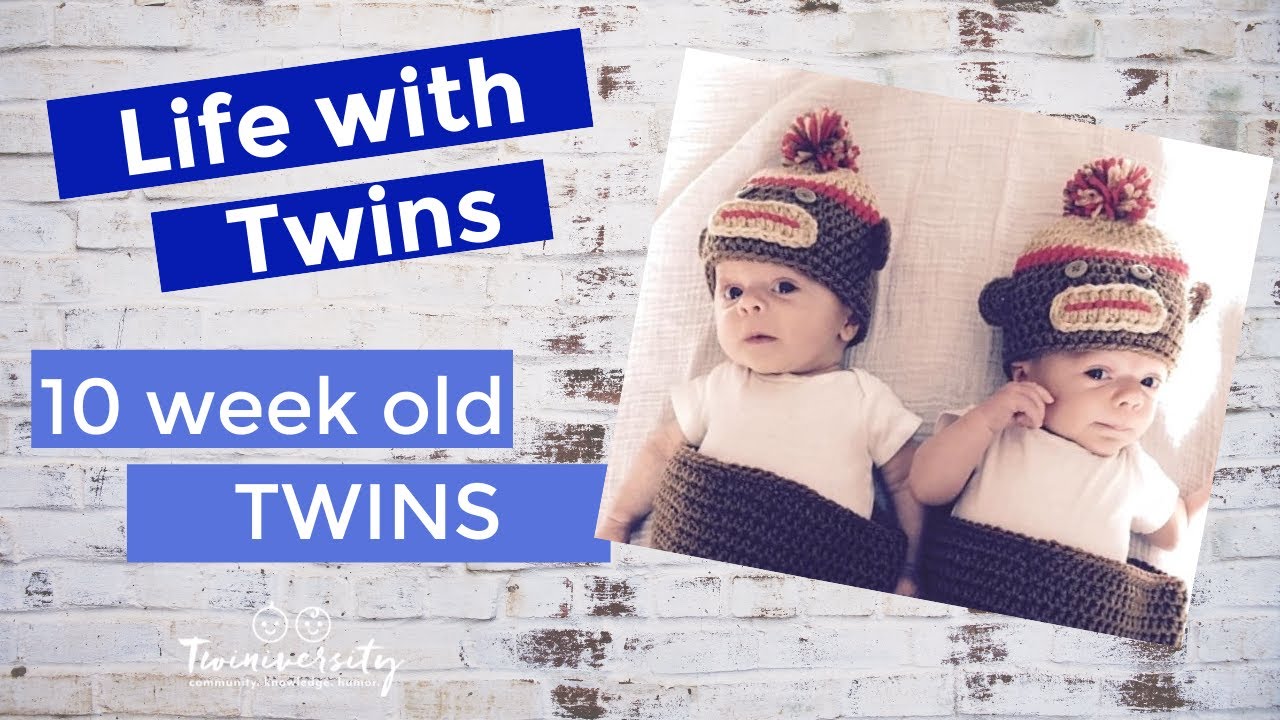 10 Week Old Twins - #TwinMomLife with Chelsea - YouTube