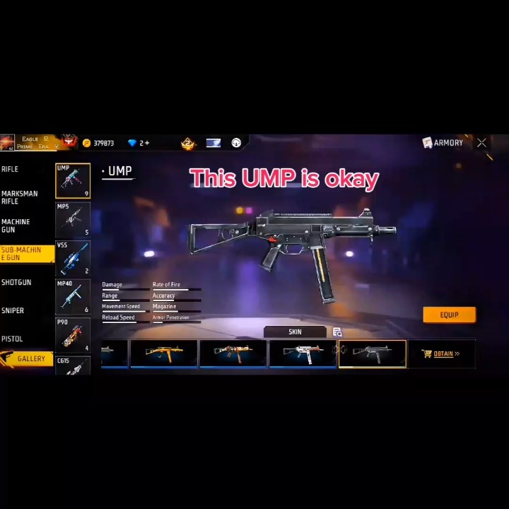 Old UMP ️‍🩹 old evo UMP only old player know 💀 #shorts #video #free # ...