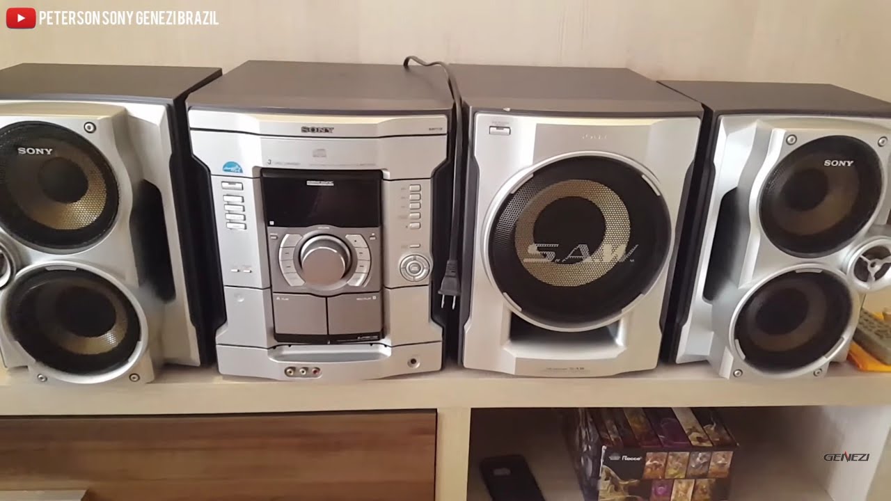 DISPLAY E ILUMINAÇÃO SONY HCD GX45/440s SONY GENEZI BRAZIL - YouTube