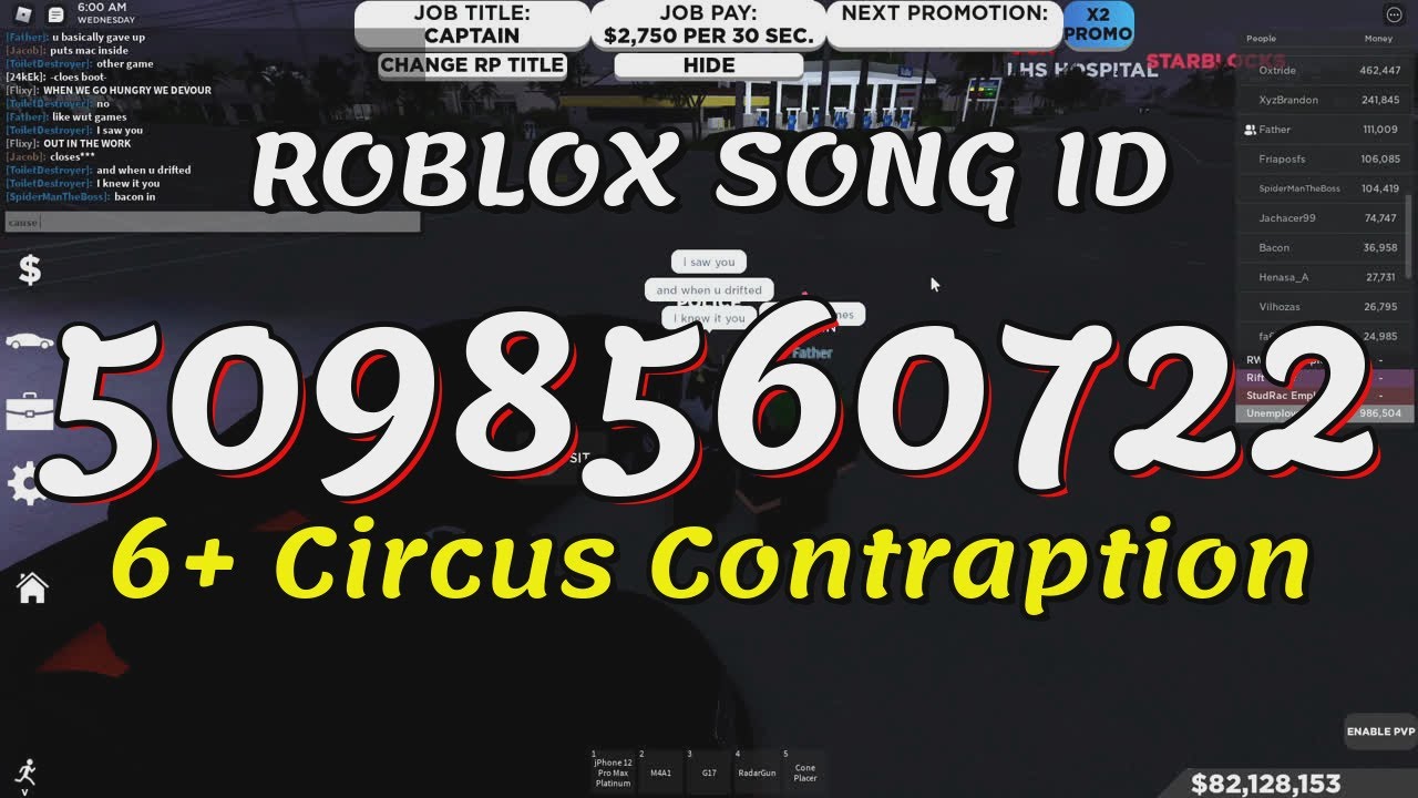 6+ Circus Contraption Roblox Song IDs/Codes - YouTube
