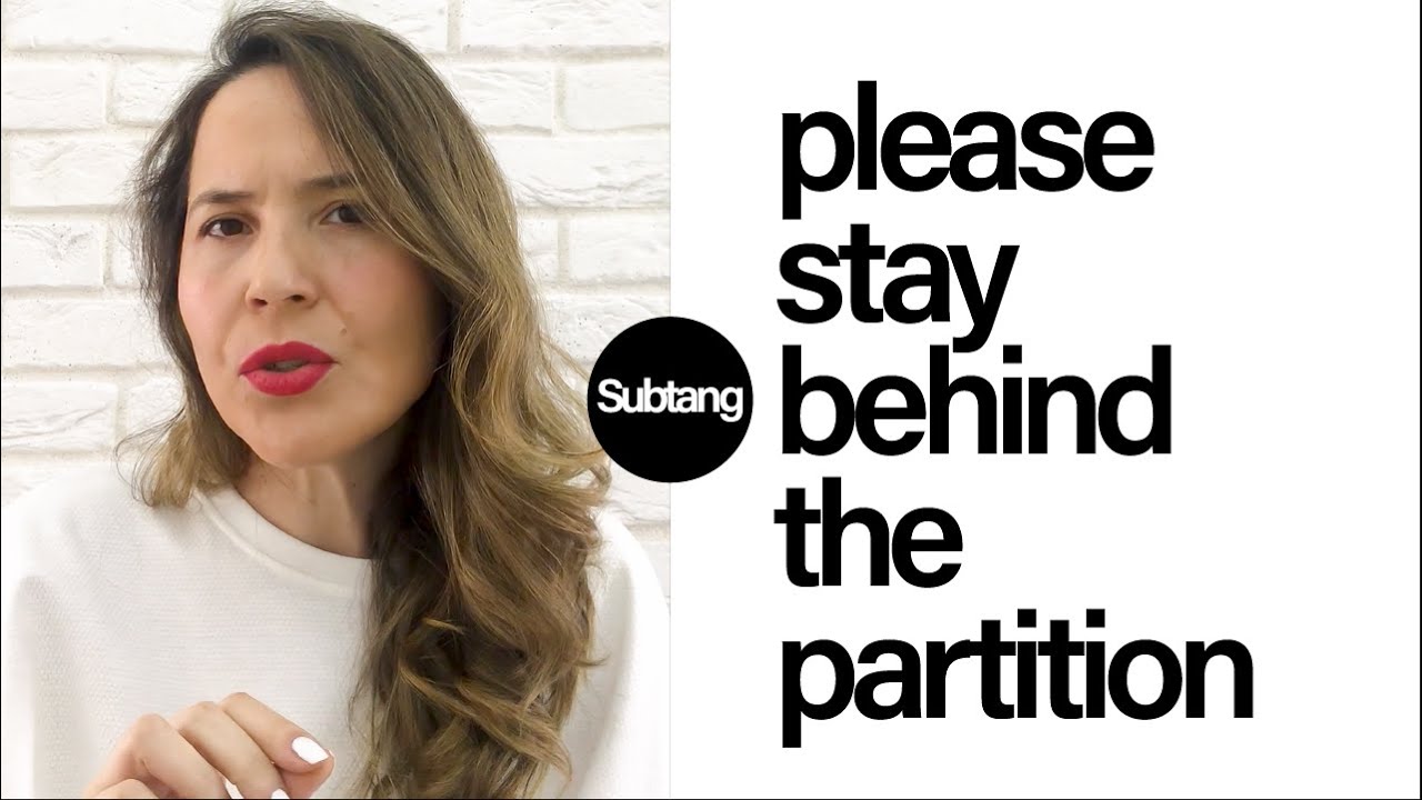 Video no.1 | Please stay behind the partition - YouTube