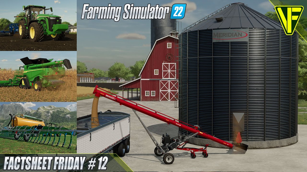 CROP STORAGE in Farming Simulator 22! - YouTube