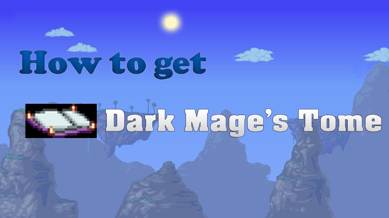 How to get Dark Mage's Tome (terraria) - YouTube