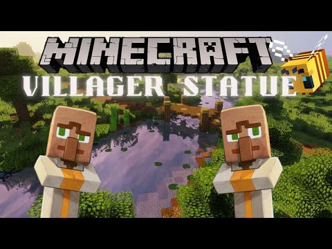 Minecraft Villager Statue - Tutorial ! - YouTube