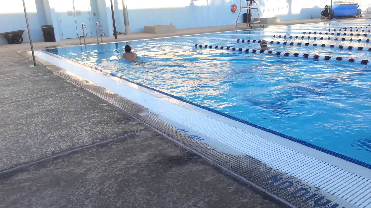 Kyle is swimming - YouTube