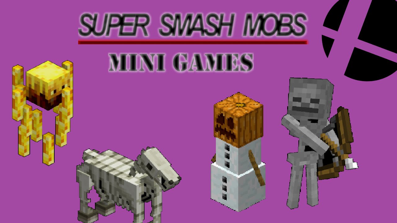 Minecraft Super Smash Mobs! W/Kingsman12321 - YouTube