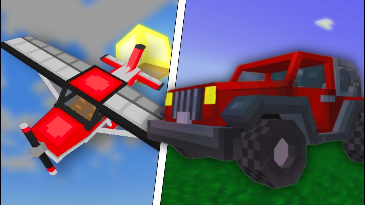 TOP 5 vehicle mod for Minecraft pocket edition | great for roleplays ...