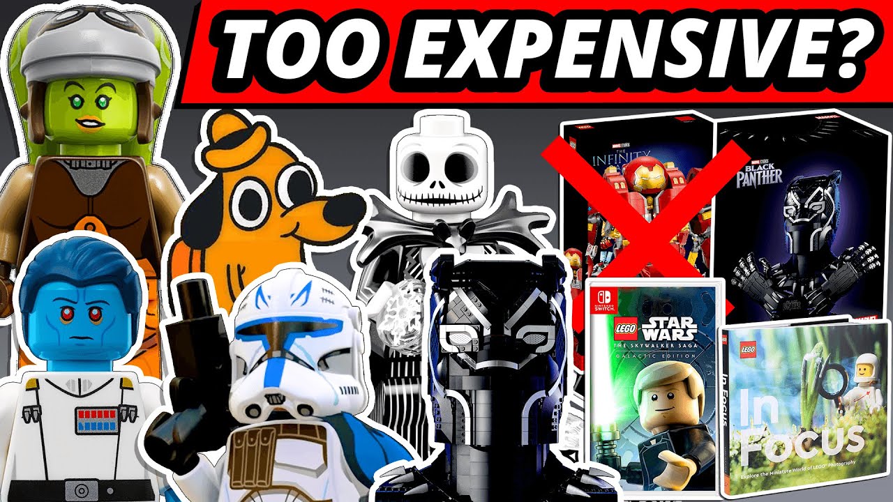LEGO NEWS! TOO Expensive?! Captain Rex! Black Panther Bust! Skywalker ...