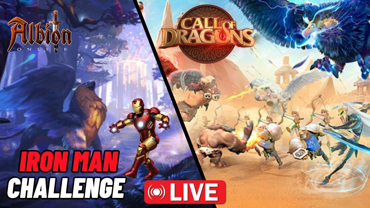 Daily stream #303 - Iron Man Challenge!/ Call of Dragons😎LIVE - YouTube