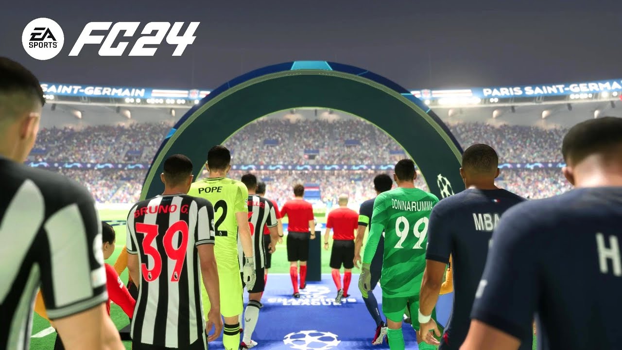 FC24 - Paris Saint-Germain vs Newcastle United | Champions League ...