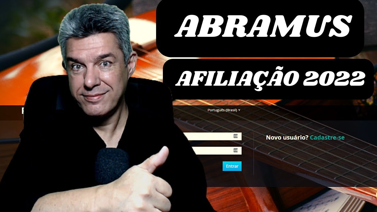 ABRAMUS ATUALIZADO 2022 Como se afiliar? - YouTube