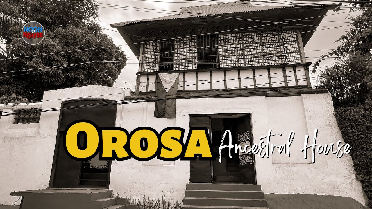 THE OROSA ANCESTRAL HOUSE 1870! ONE OF THE INTERESTING HOUSES IN TAAL BATANGAS - YouTube