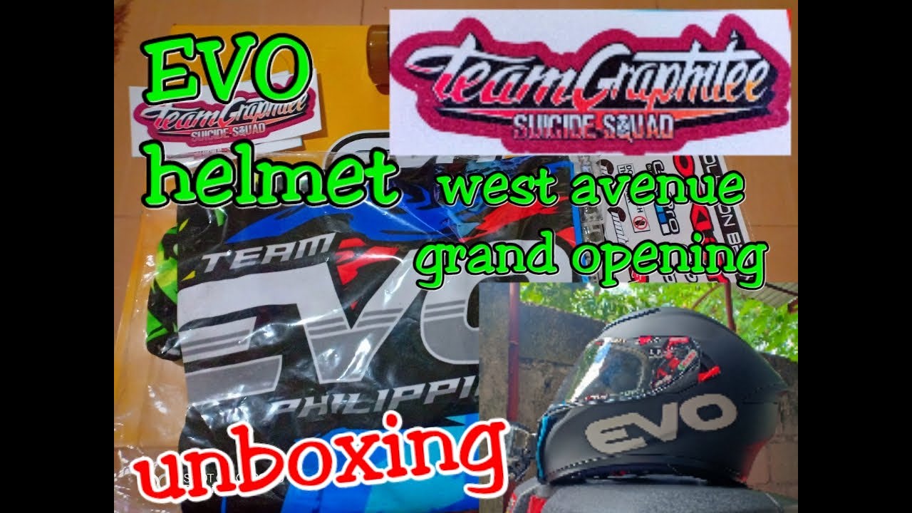 team graphitee west ave grand opening│unboxing evo gsx3000 matte black ...
