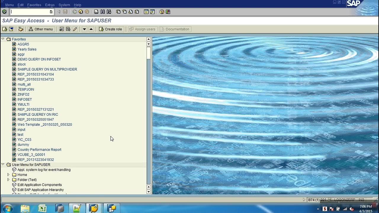 Day19 SAP BW: BEx Query Designer 4 - YouTube