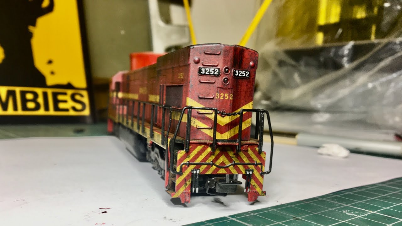 Locomotiva U23C RFFSA da Frateschi - YouTube