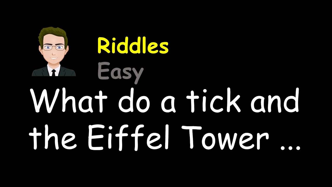 What do a tick and the Eiffel Tower have in common? - YouTube