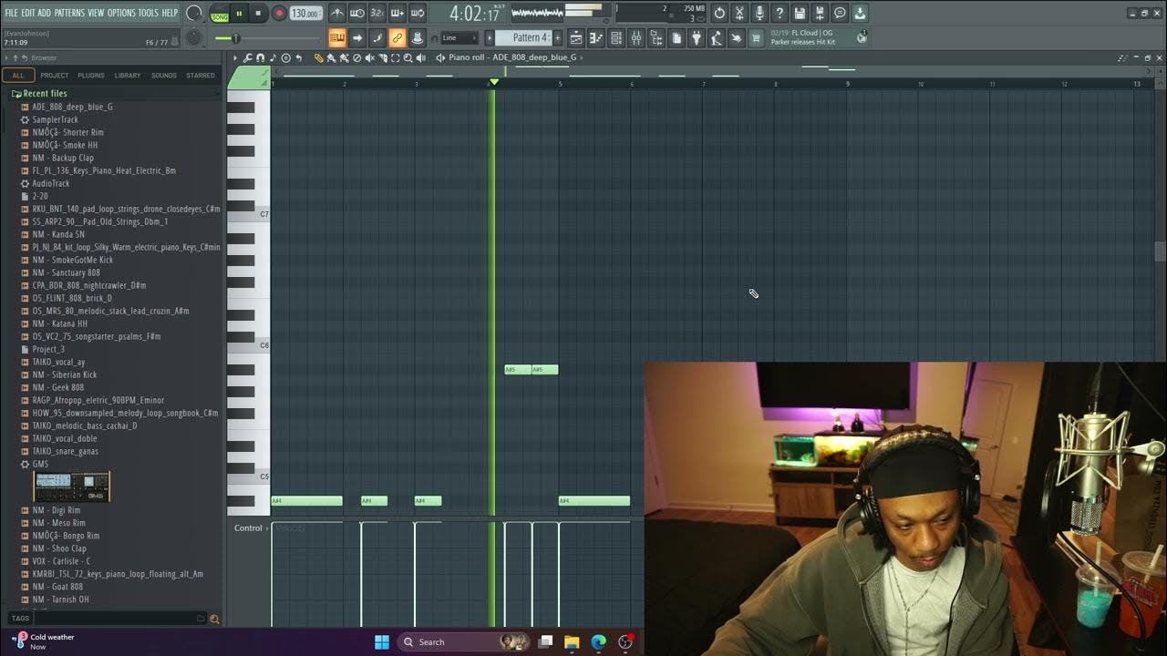 Making a beat from scratch Ep 2 - YouTube