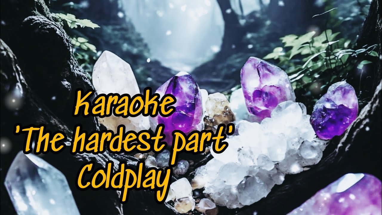 karaoke The hardest part by Coldplay - YouTube