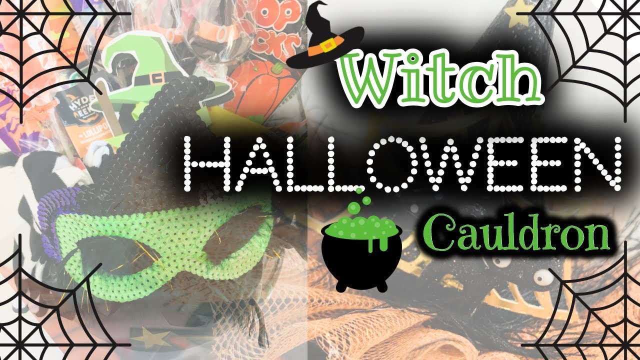Boo Basket | Witch Theme | Halloween Tutorial - YouTube