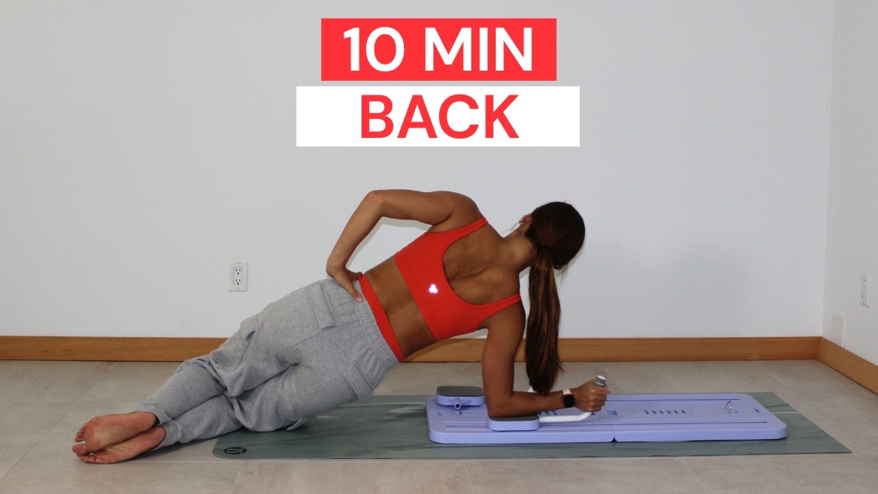 AT HOME PILATES BOARD WORKOUT | Back | Beginner-moderate | - YouTube