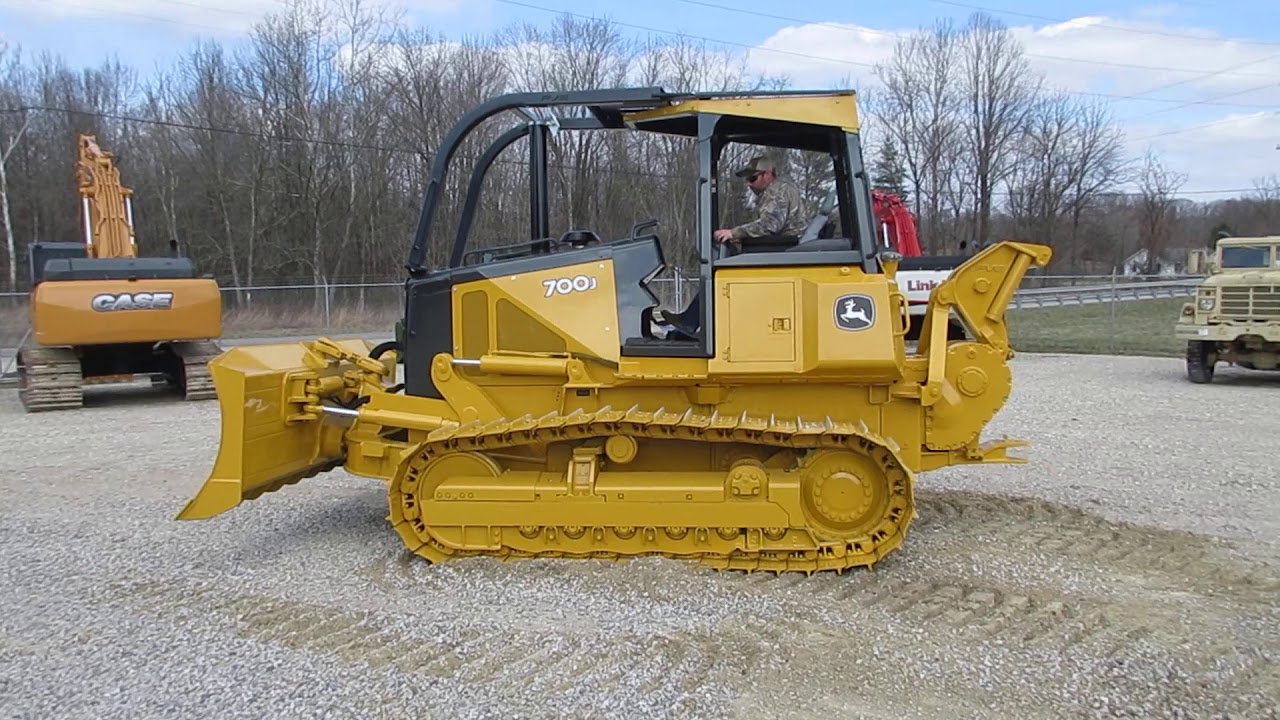 2007 John Deere 700J with winch!! C&C Equipment - YouTube