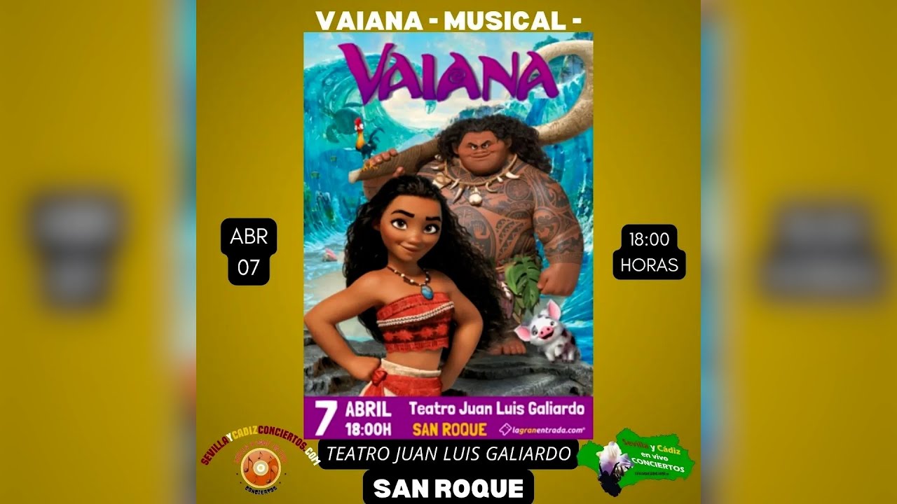 NOTICIA PREVIA VAIANA EL MUSICAL 3 ABRIL 2024 - YouTube