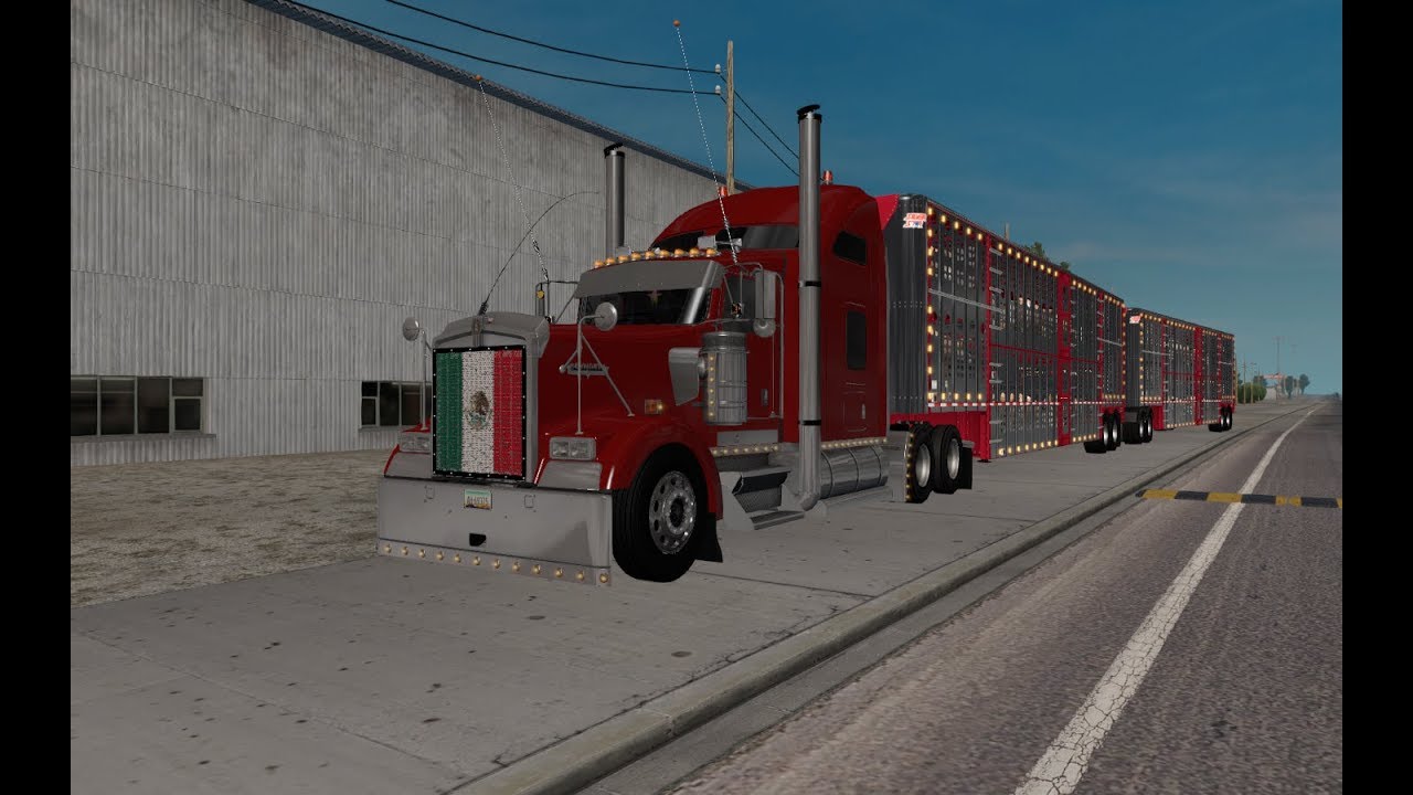 hechando un viaje con el kenworth w900 by shaneke game full de jaulas ...