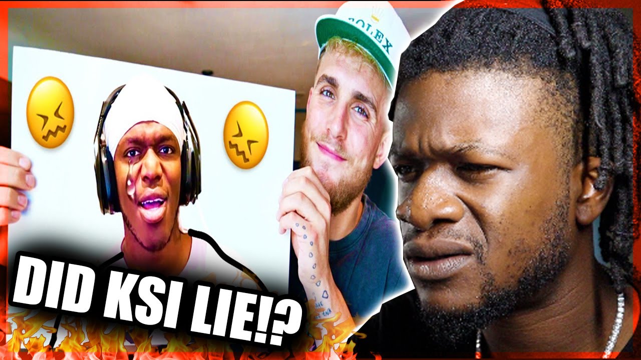 Did KSI Lie On Jake Paul? | KSI is *REALLY* sad... (REACTION) - YouTube