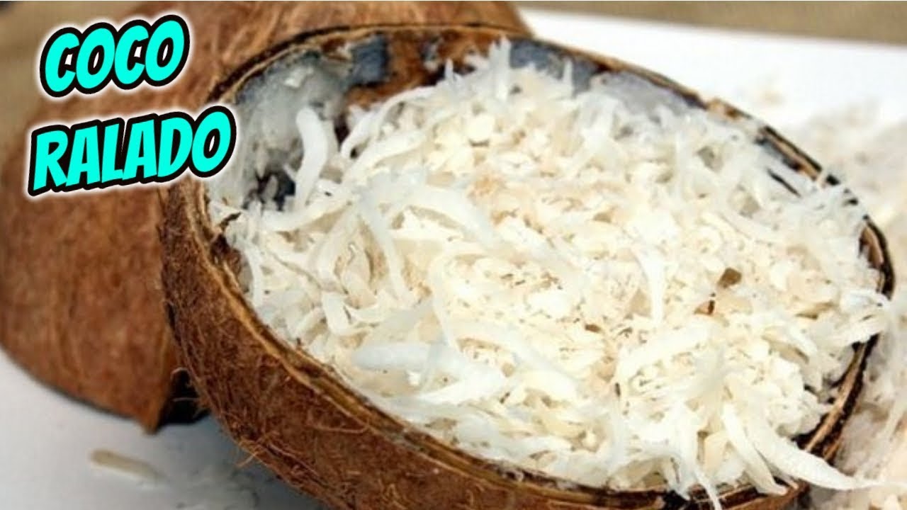 COMO FAZER COCO RALADO FRESCO SUPER FÁCIL E ECONÔMICO - YouTube