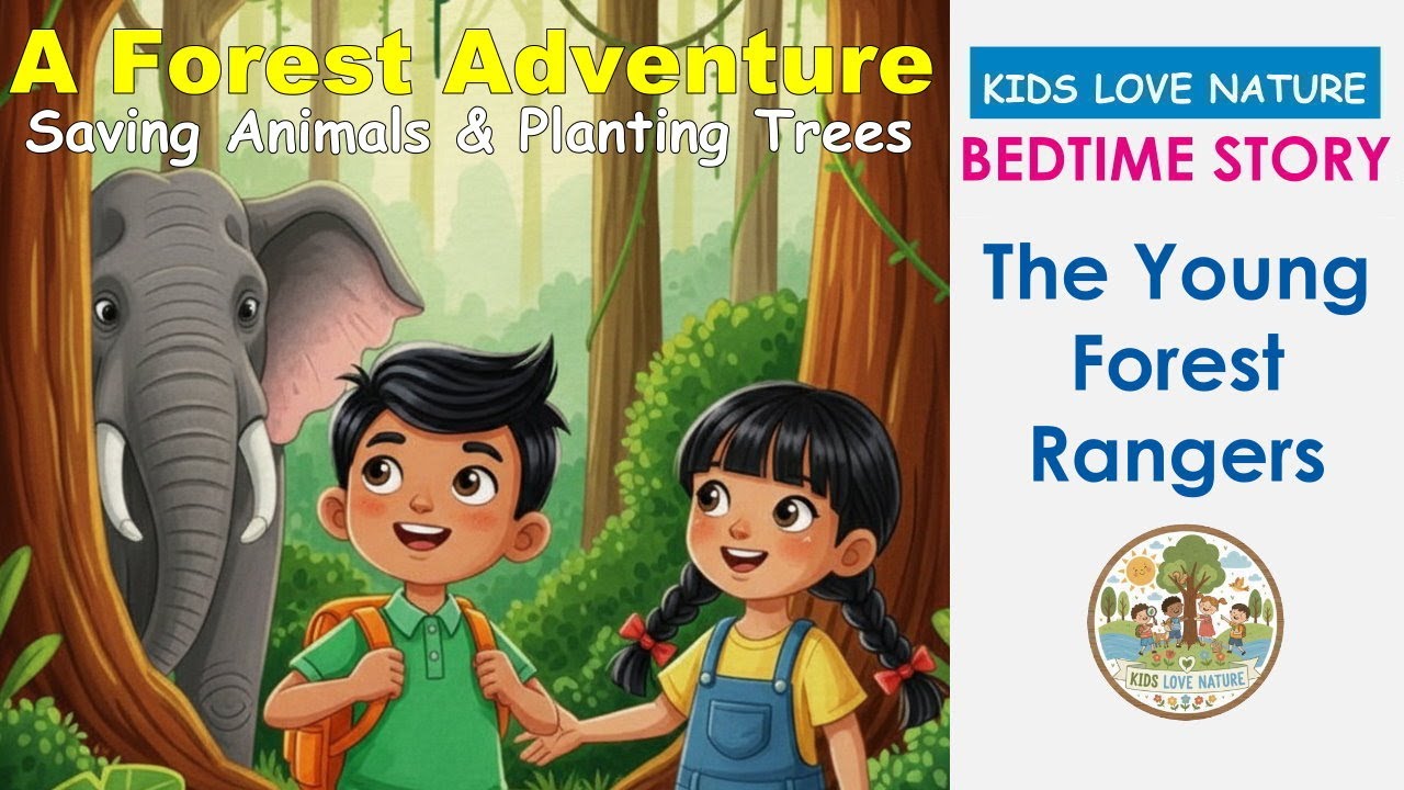 I Became a Forest Ranger! 🌳 Saving Animals & Planting Trees | Kids ...
