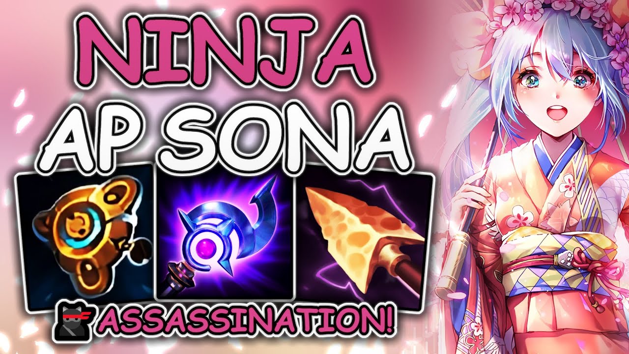 🥷😍 CUTE NINJA AP SONA FOR OVERWHELMING YOUR ENEMIES ON THEIR KNEES ...