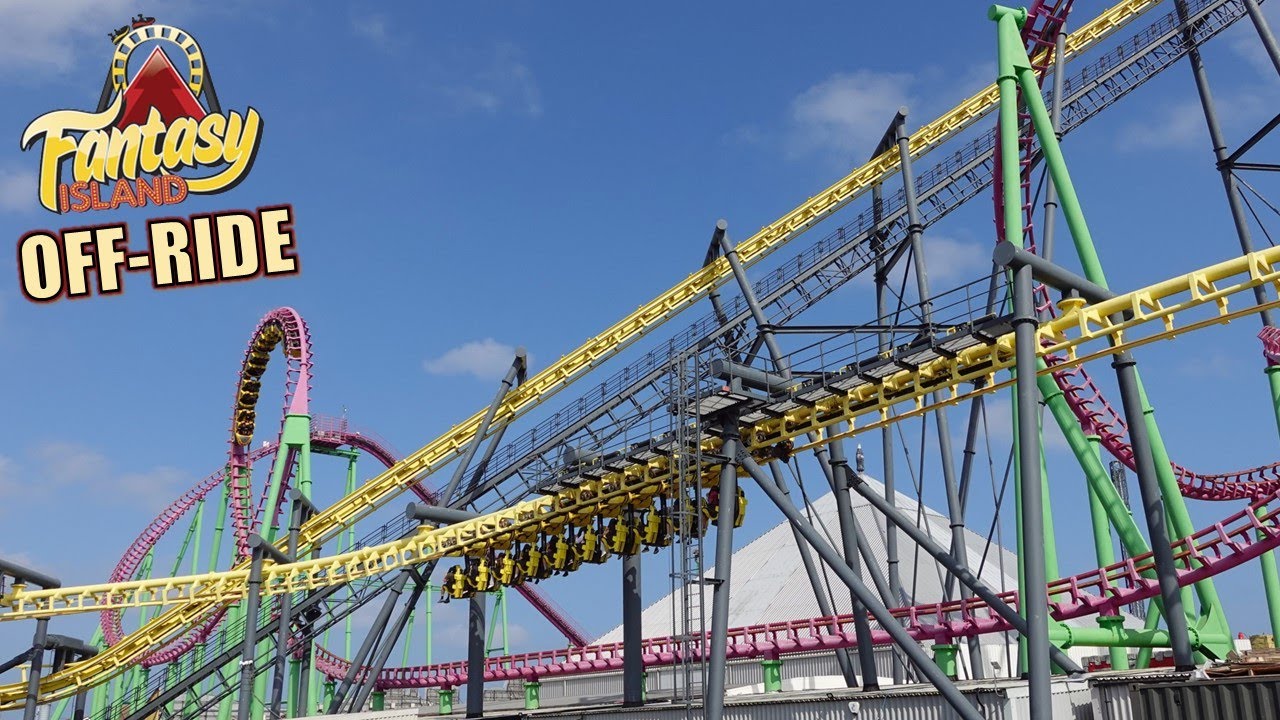 Fantasy Island Off-Ride Footage, UK Indoor & Outdoor Theme Park | Non ...