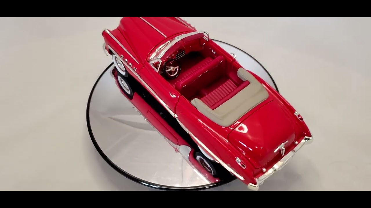 Motor Max 1949 Buick Roadmaster V8 Dynaflow Fireball Convertible Red ...