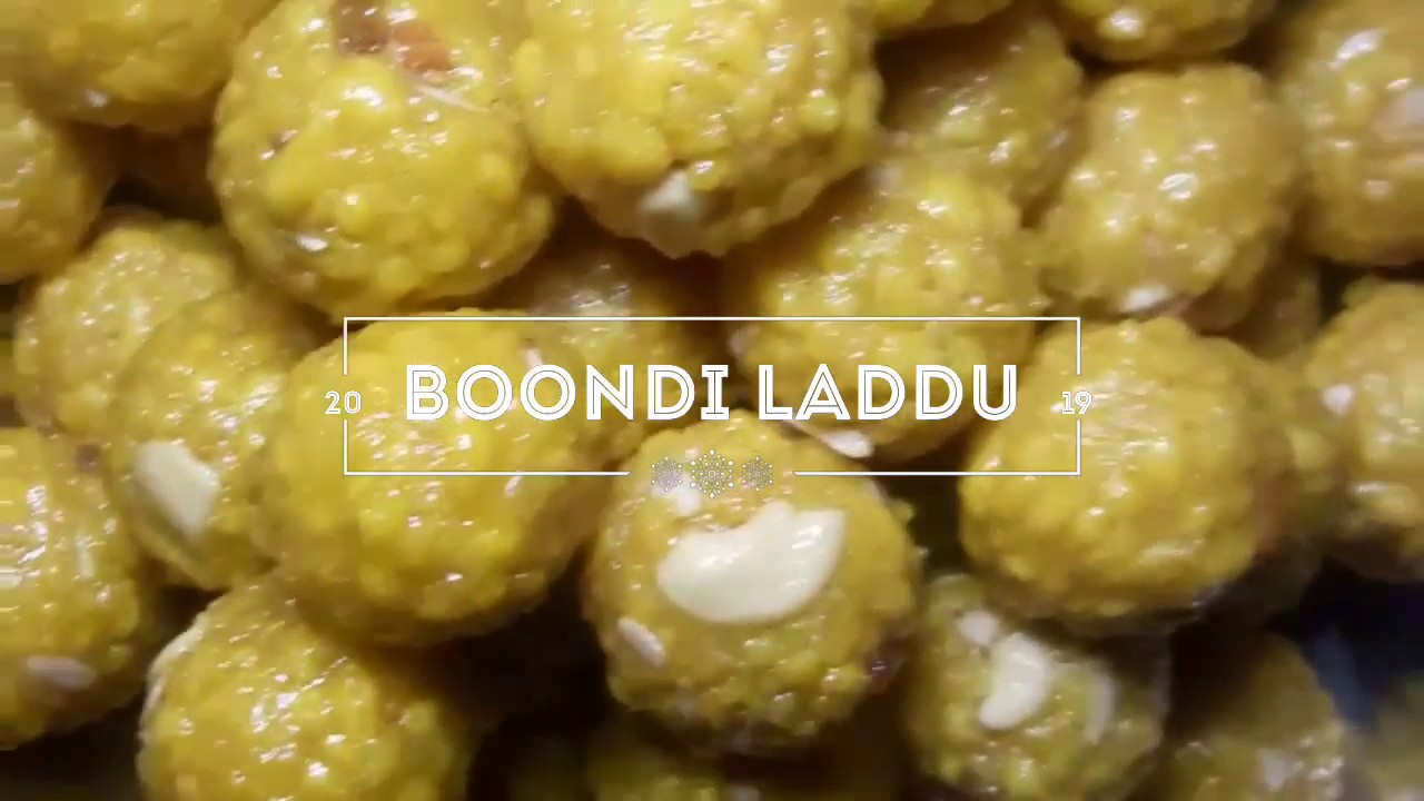 BOONDI LADDU|how to make boondi laddu|msrc kitchen - YouTube