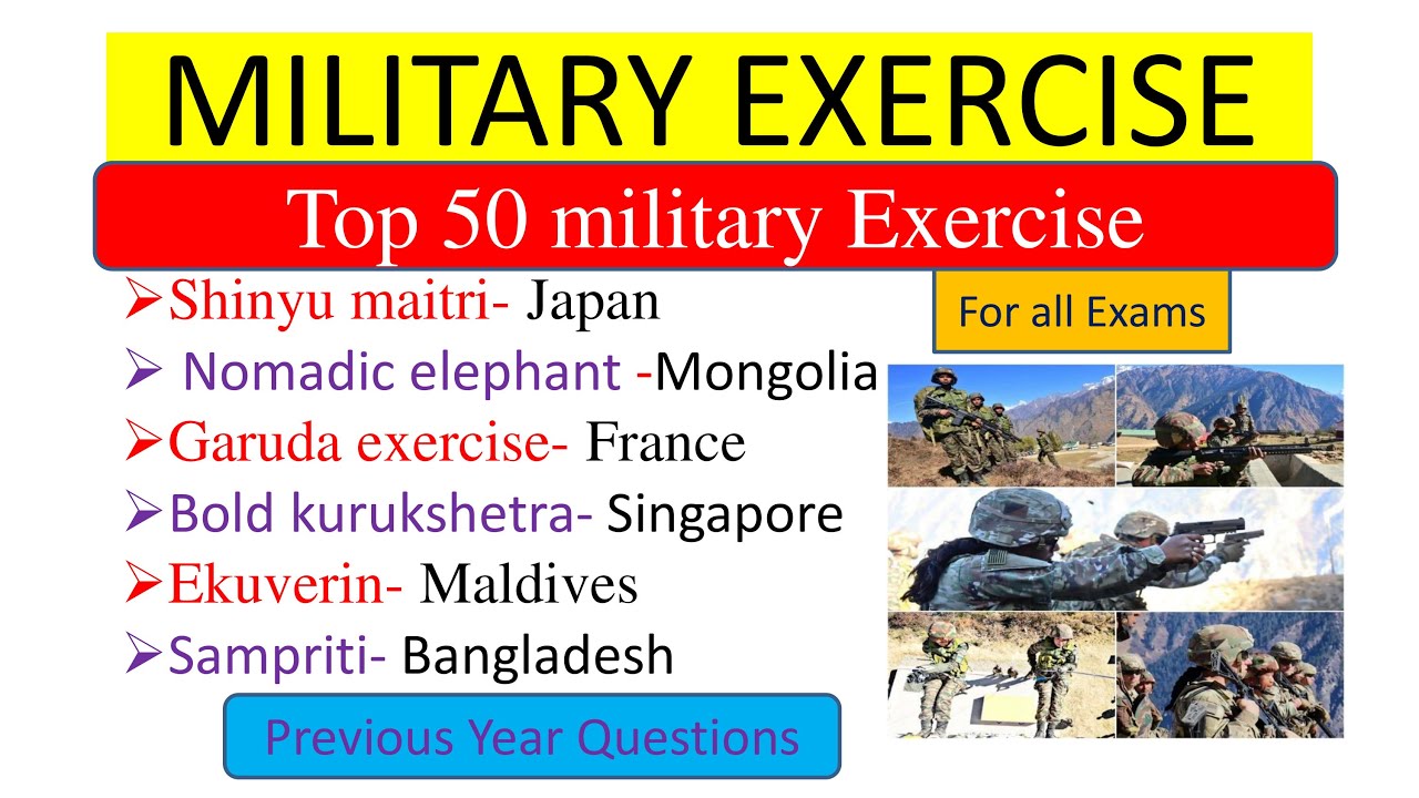 Top 50 Military Exercise || Military Exercise || War Exercise || युद्ध ...