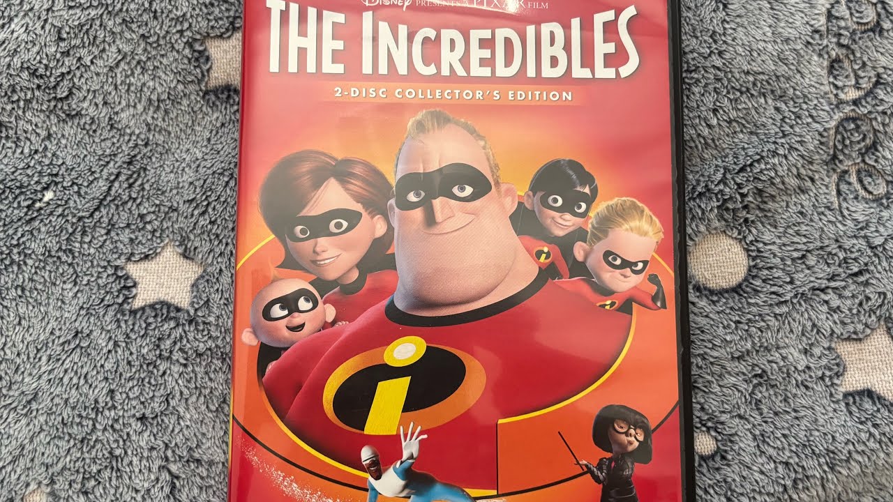 Opening To The Incredibles 2005 Dvd Full Screen Version Youtube 1011