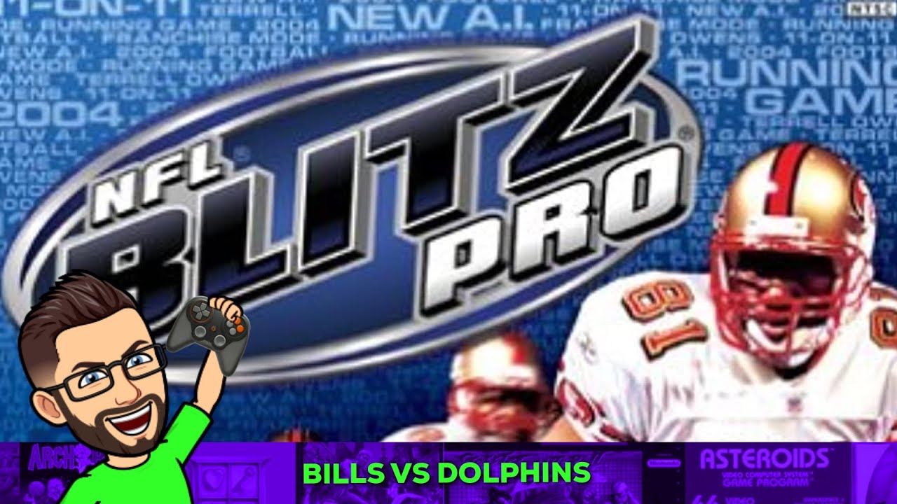 NFL Blitz Pro - Bills vs Dolphins - PlayStation 2 - YouTube