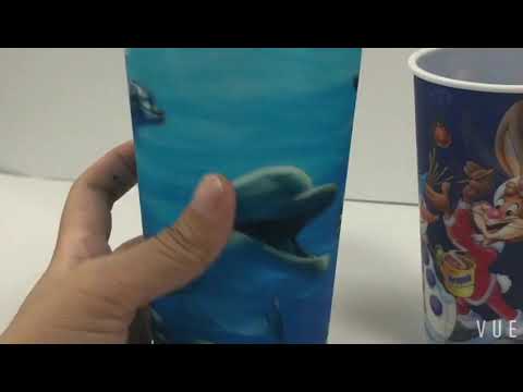 3d lenticular cup/3d cup for drink - YouTube