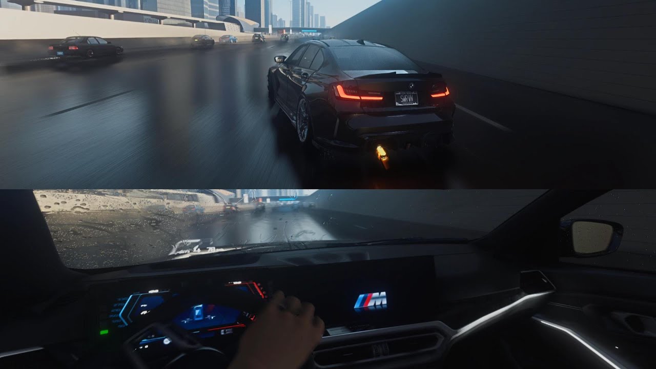 (DUAL POV) INSANE Realistic Graphics in Assetto Corsa 2025 (Reshade ...