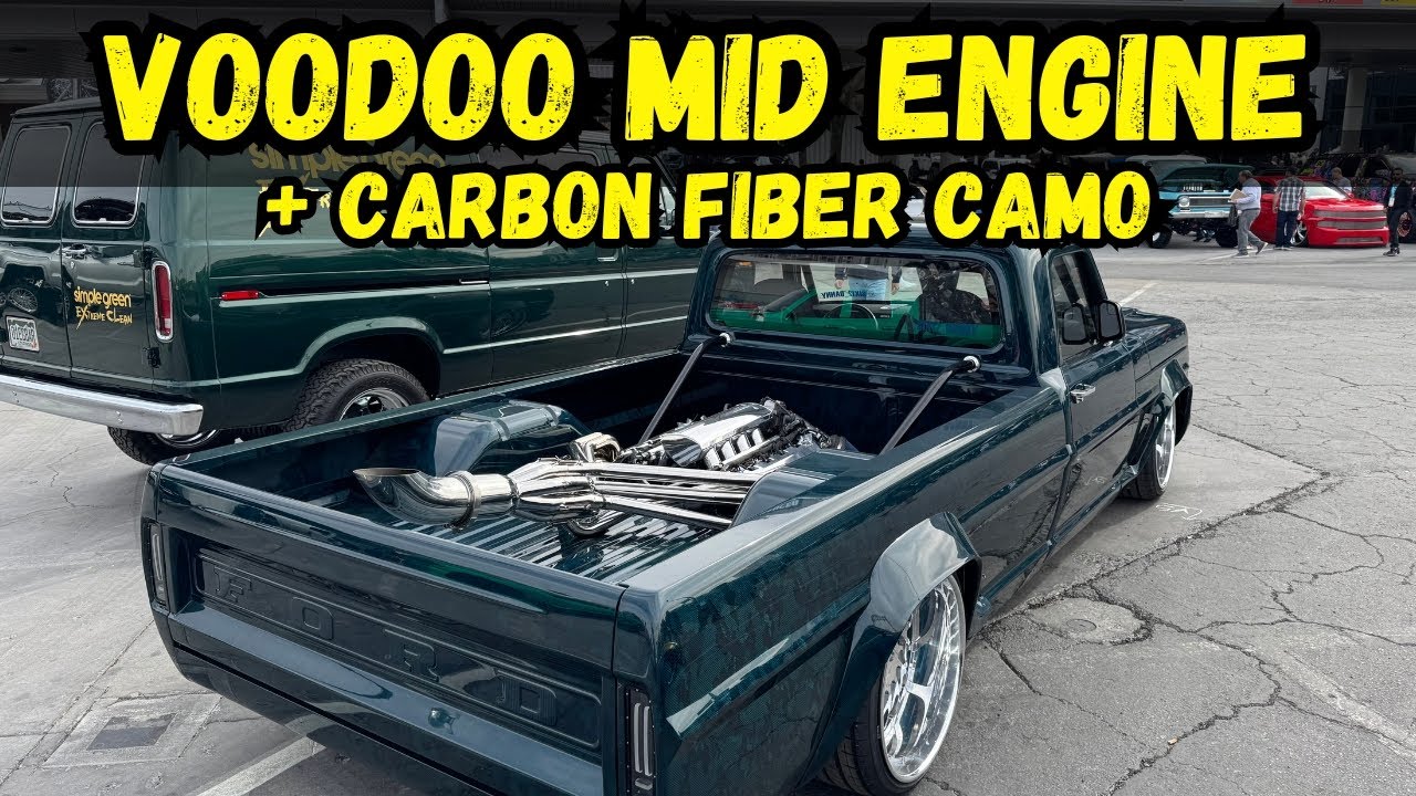 VooDoo Mid Engine Carbon Fiber Ford Pickup Truck - YouTube