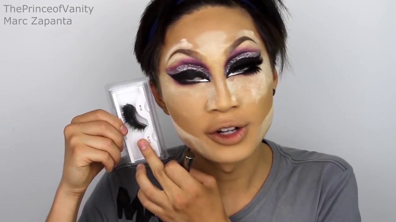 Pearl Drag Makeup Tutorial Marc Zapanta - YouTube