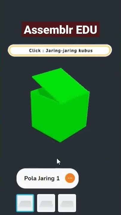 Animasi 3D Kubus - Assemblr EDU - YouTube