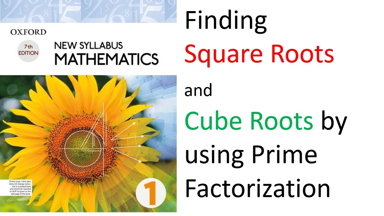 Finding Square roots and Cube roots by using prime factorization - YouTube