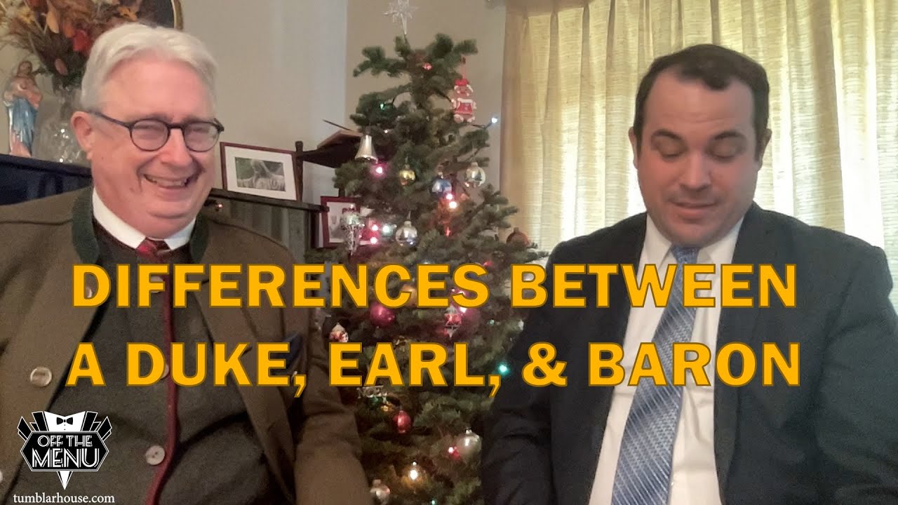 Differences Between Duke, Earl, & Baron - YouTube