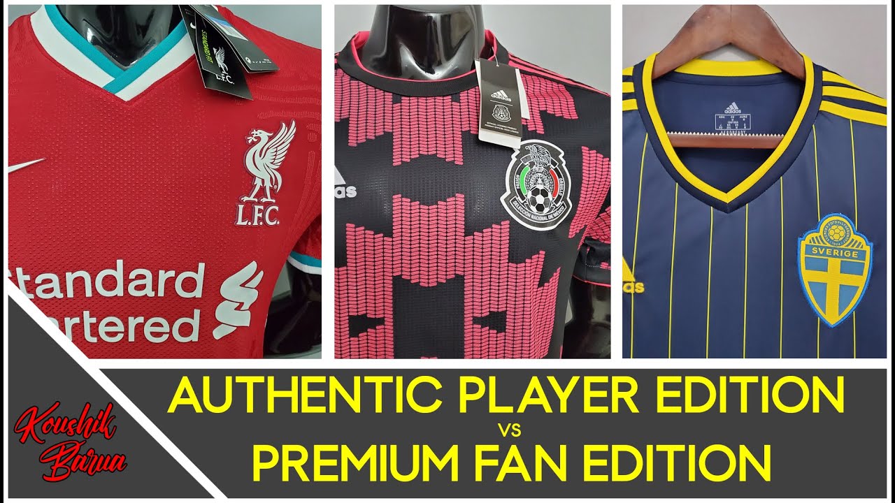 Player Edition Jersey Vs Fan Edition Jersey || Comparision || Koushik ...