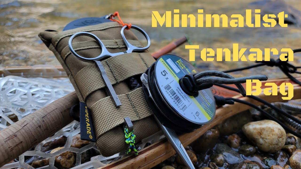Micro Tenkara Pack Setup: Viperade VE3 - YouTube