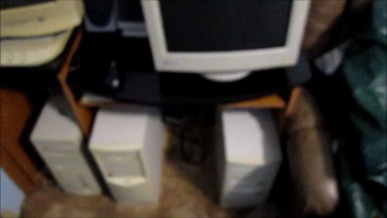 Vintage Computer Setup For The Gateway, Dell, and The 1998 Custom-Built ...