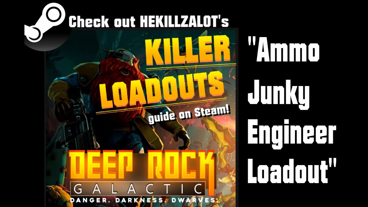 DRG U34 - (Haz5, Solo, No Bosco) Ammo Junky Engineer Loadout - YouTube