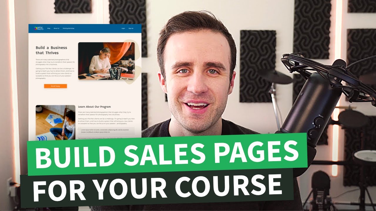 Introducing the Web Page Builder in Heights Platform [Create Sales Pages for Your Online Course ...