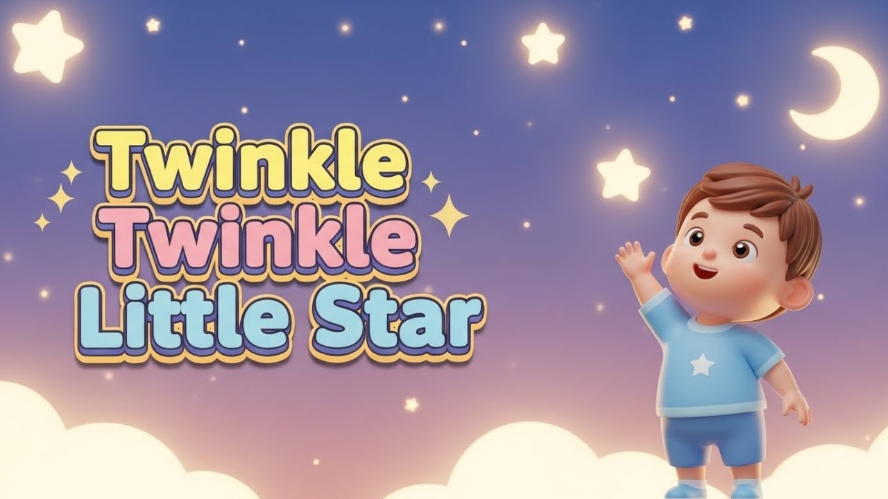 Twinkle Twinkle Little Star 2 🌟 | Fun English Nursery Rhyme for Kids ...
